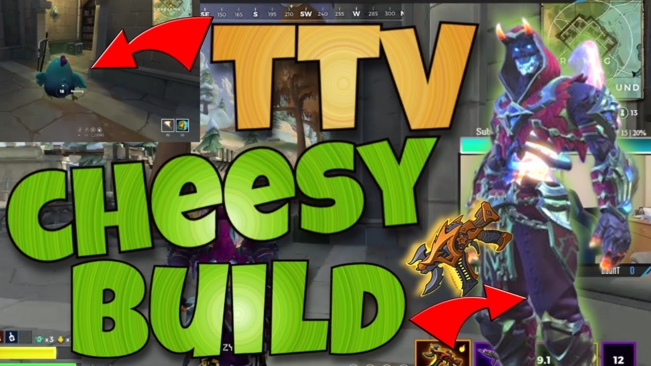 Using Cheesy/Meme Build - Salty Streamer | Realm Royale - YouTube