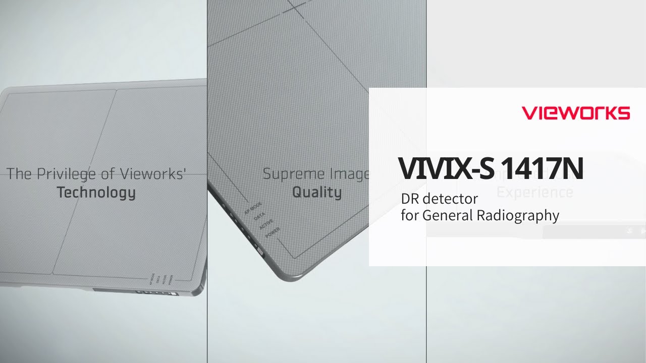 Vieworks' Flat Panel Detector, VIVIX S 1417N (뷰웍스 엑스레이 평판형 디텍터, VIVIX-S ...