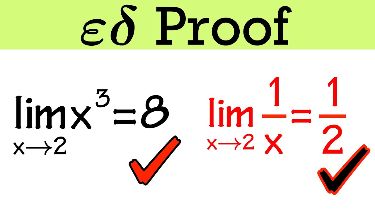 How to write epsilon-delta proofs for limits? (x^3 and 1/x examples ...