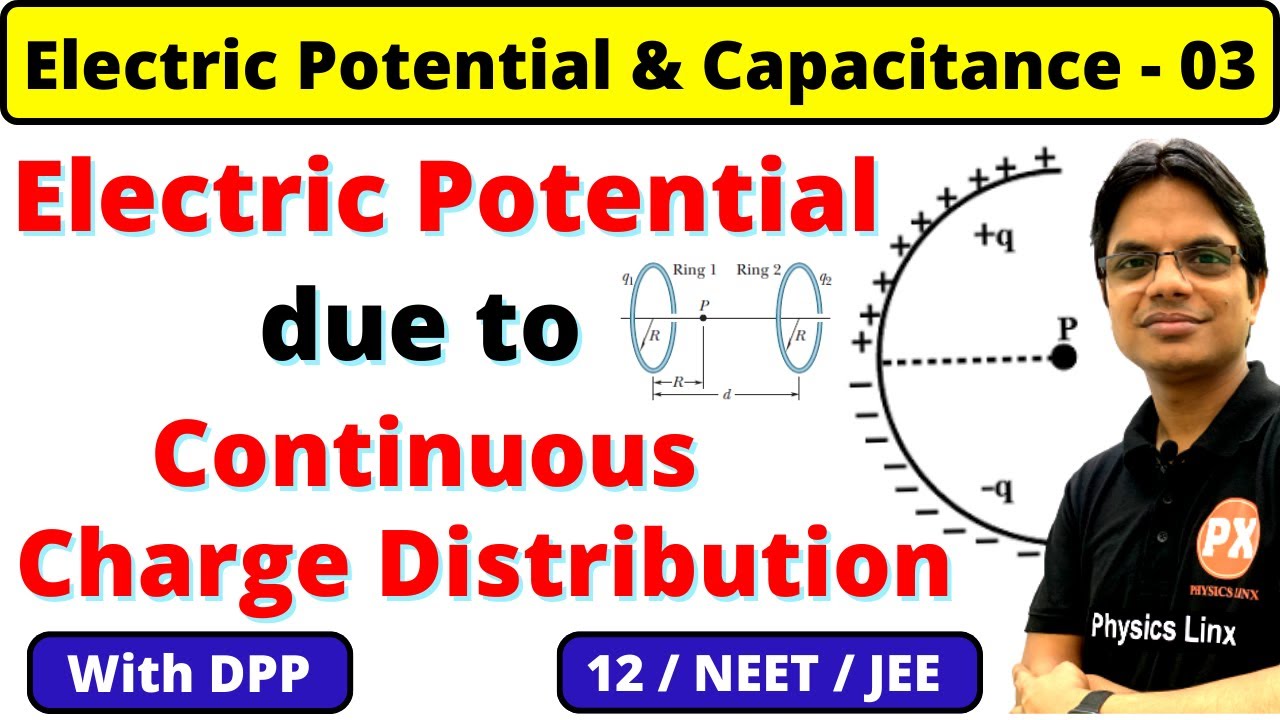 Electrostatic Potential and Capacitance 03: Electric Potential due to ...