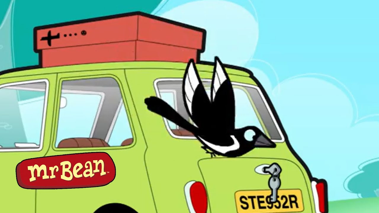 Magpie Mayhem | Mr Bean And Teddy Cartoons - YouTube