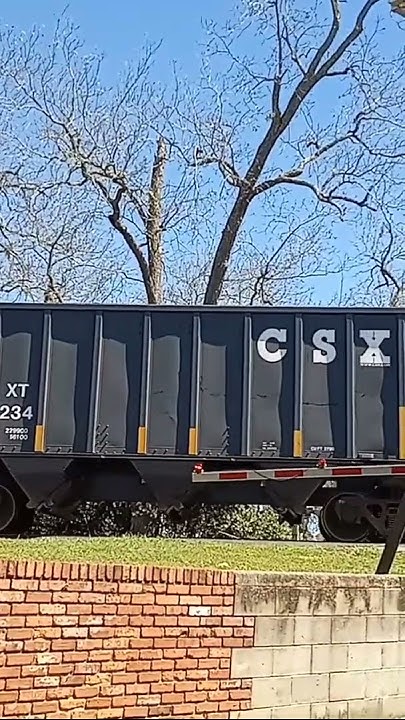 CSXT #410 CW44AC YN2 & #361 CW44AC lead rock train at Fitzgerald GA 3-25-25 #railfaning 🚂🚂 - YouTube