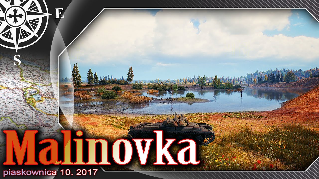 Malinovka - MAPA - piaskownica - World of Tanks - YouTube