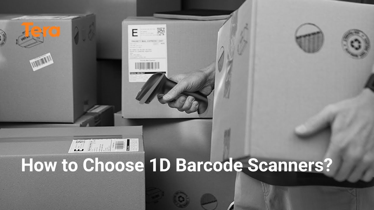 How to choose 1D barcode scanners? - YouTube