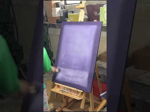 Paint your feelings.. oil painting process.. - YouTube