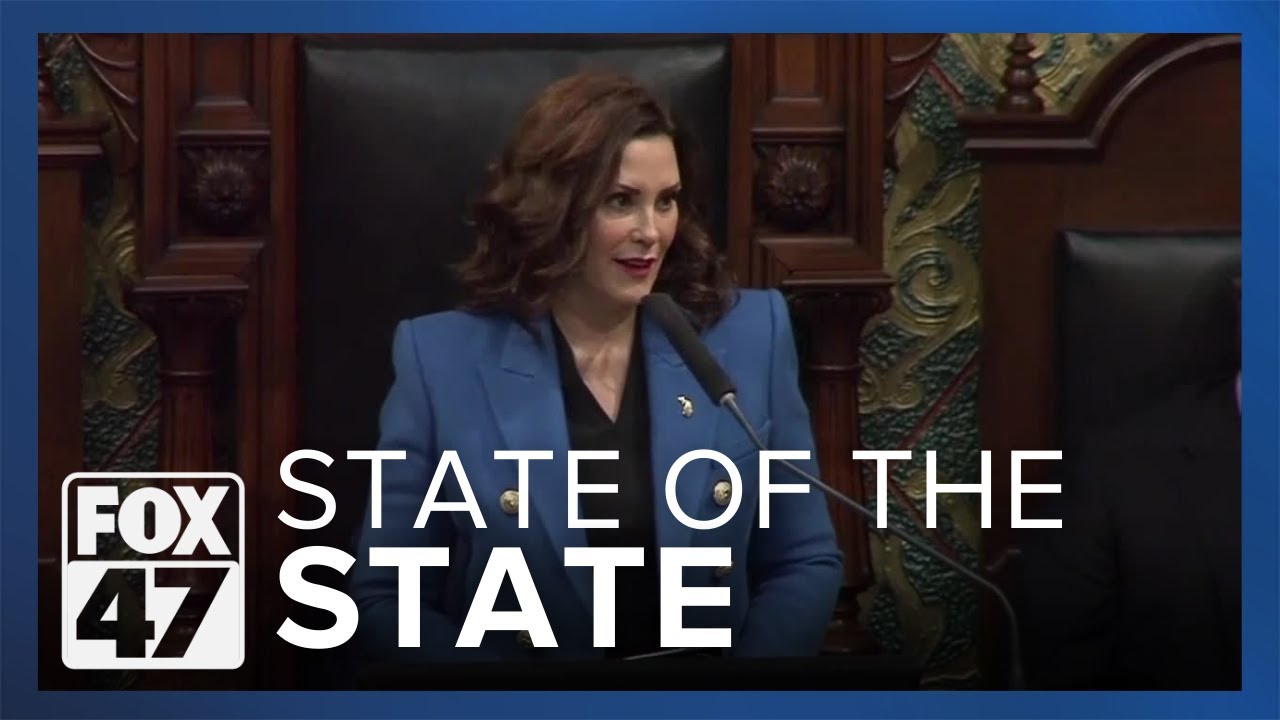 'State of the State is strong and ready to go,' Whitmer gives her fifth ...
