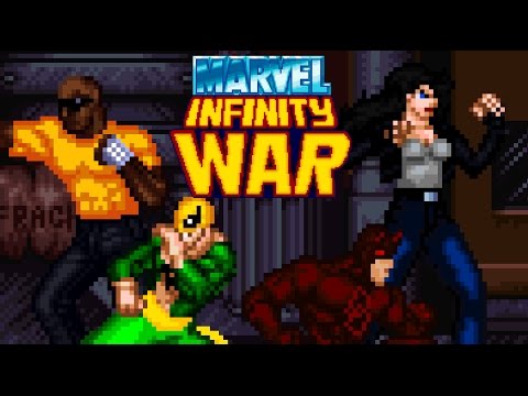 The DEFENDERS on Marvel Infinity War - YouTube