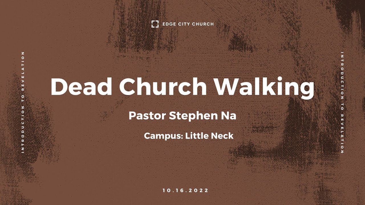 Dead Church Walking | Jesus' Words to the Church - YouTube