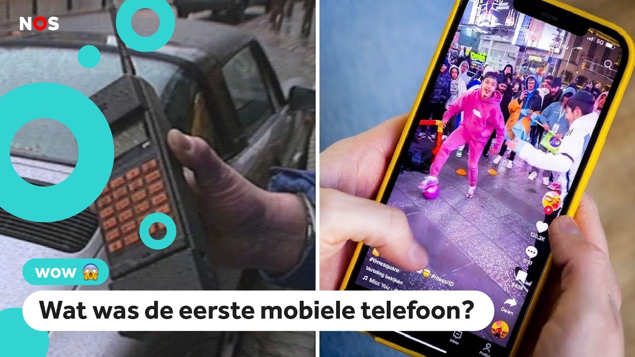 Mobiele telefoon bestaat 50 jaar: Dit is er veranderd - YouTube