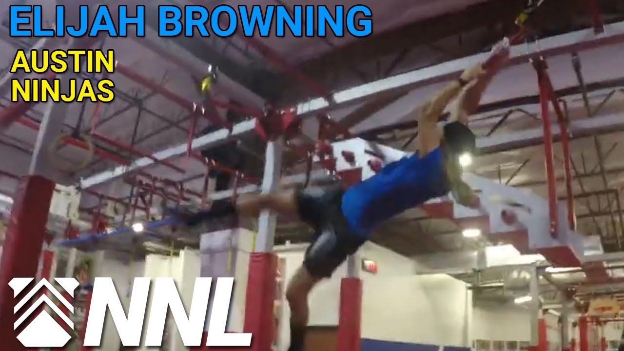 Elijah Browning 2nd Place Austin Ninjas | National Ninja League Season ...