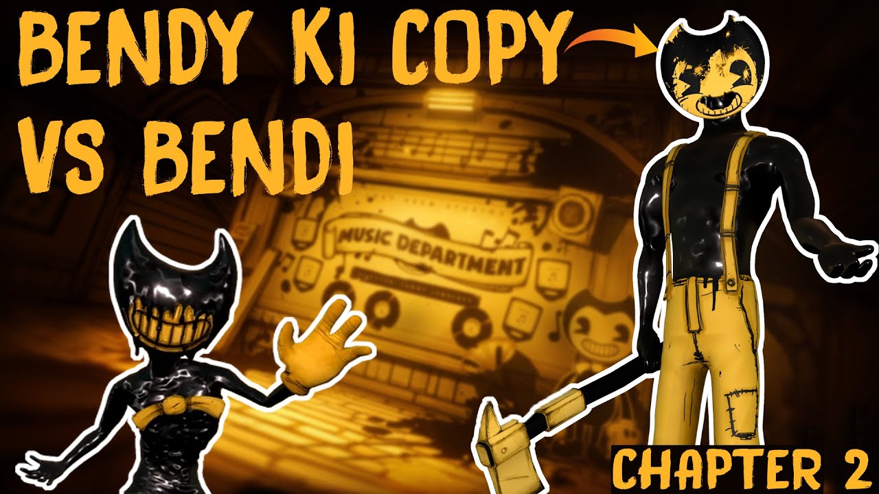 BENDY GOT ANGRY CHAPTER 2 BENDY AND THE INK MACHINE - YouTube