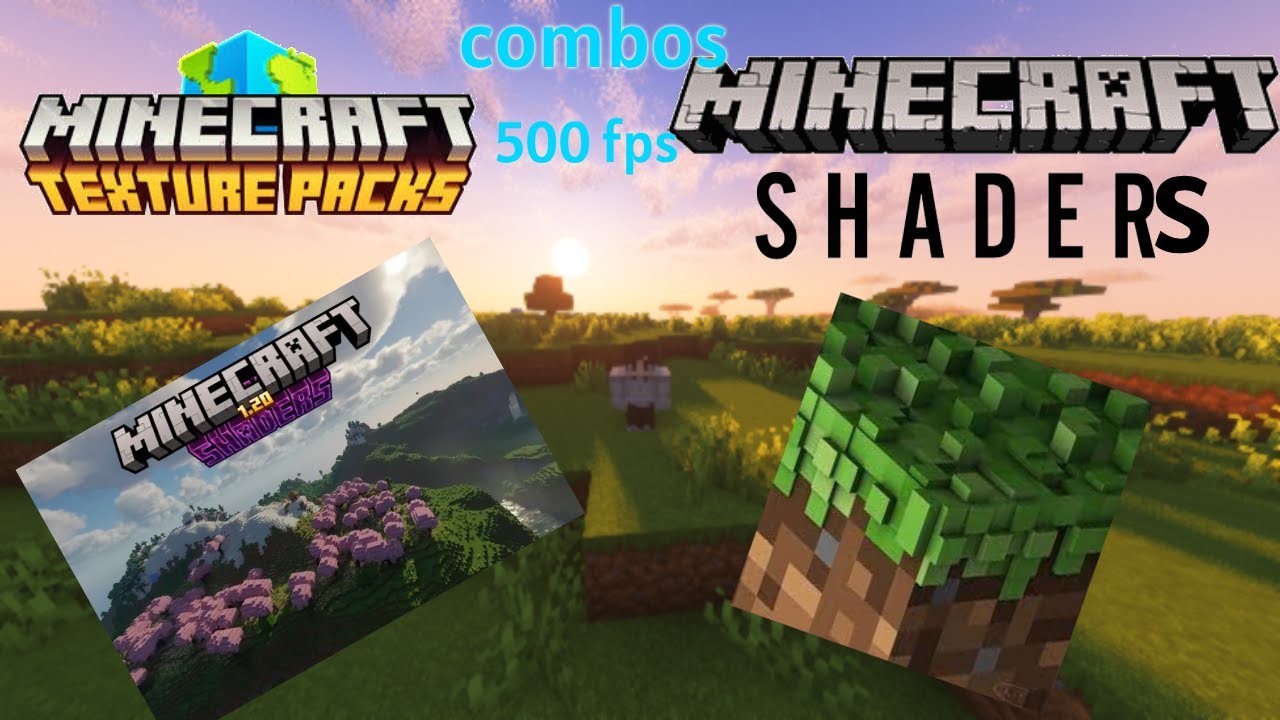USA Estos COMBOS DE SHADERS+TEXTUREPACKS CALIDAD/RENDIMIENTO - YouTube