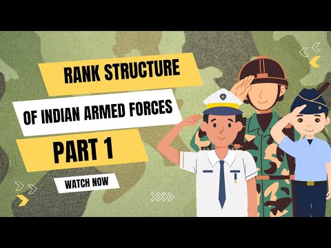 INDIAN ARMY - RANK STRUCTURE AND ROLE OF EACH RANK || PART 1 || ARMED ...