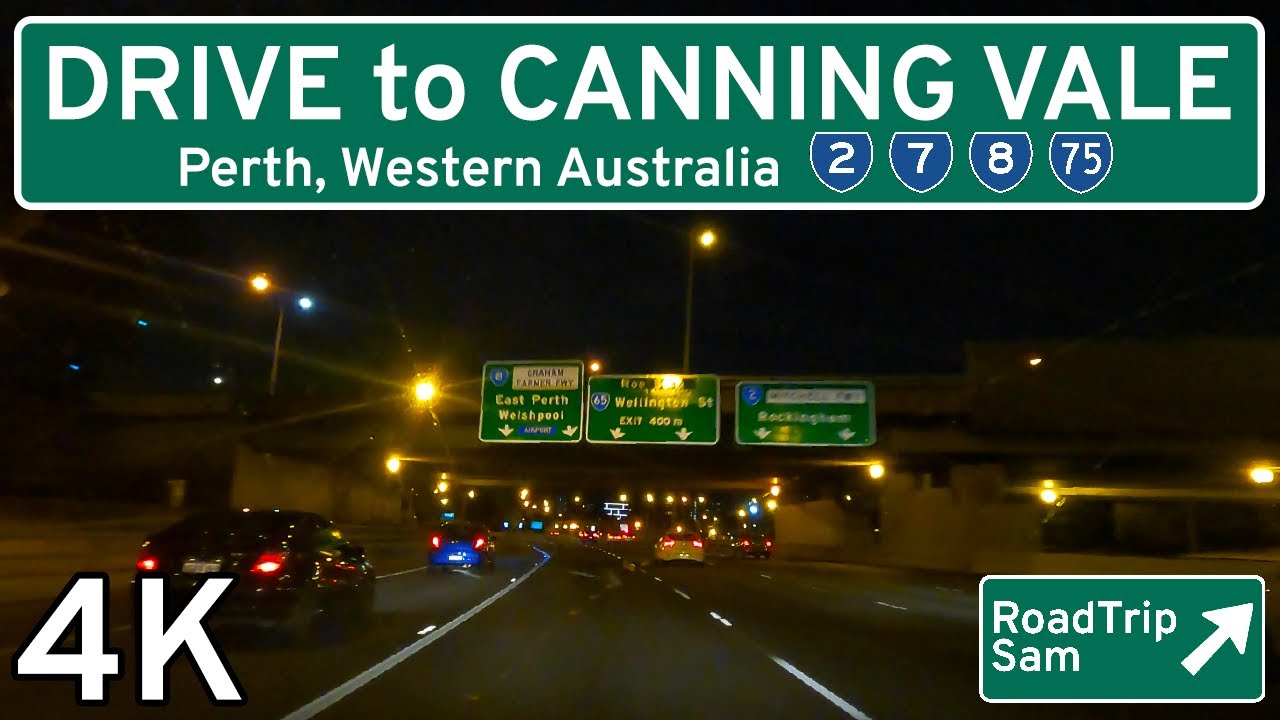 Drive to Canning Vale 🇦🇺 [4K] - Perth, Western Australia - Relaxing ...