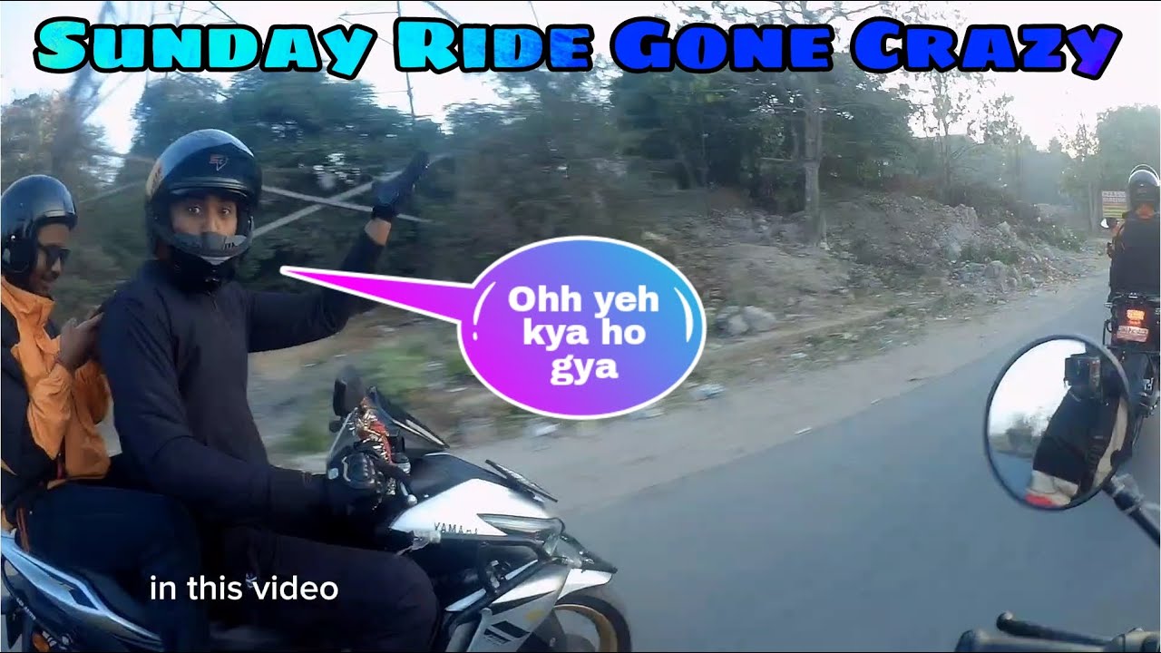 After long time Sunday ride | Rasta Kho gaye 😱🙆🤦 Modification update ...