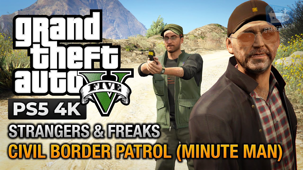 GTA 5 PS5 - Minute Men (Civil Border Patrol) [100% Gold Medal ...