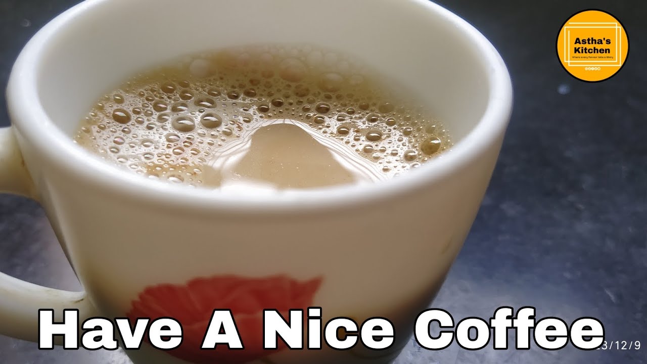 How To Make Restaurant Style Coffee at Home ||Astha's Kitchen - YouTube