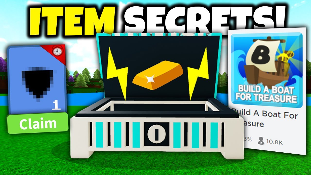 ITEM SECRETS you MISSED!! | Build a boat for Treasure Project Zeg - YouTube