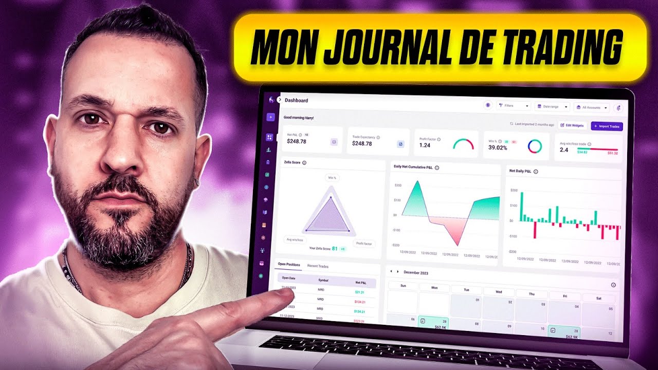 Comment Créer Un Journal De Trading Rentable ?! (Tutoriel Tradezella ...