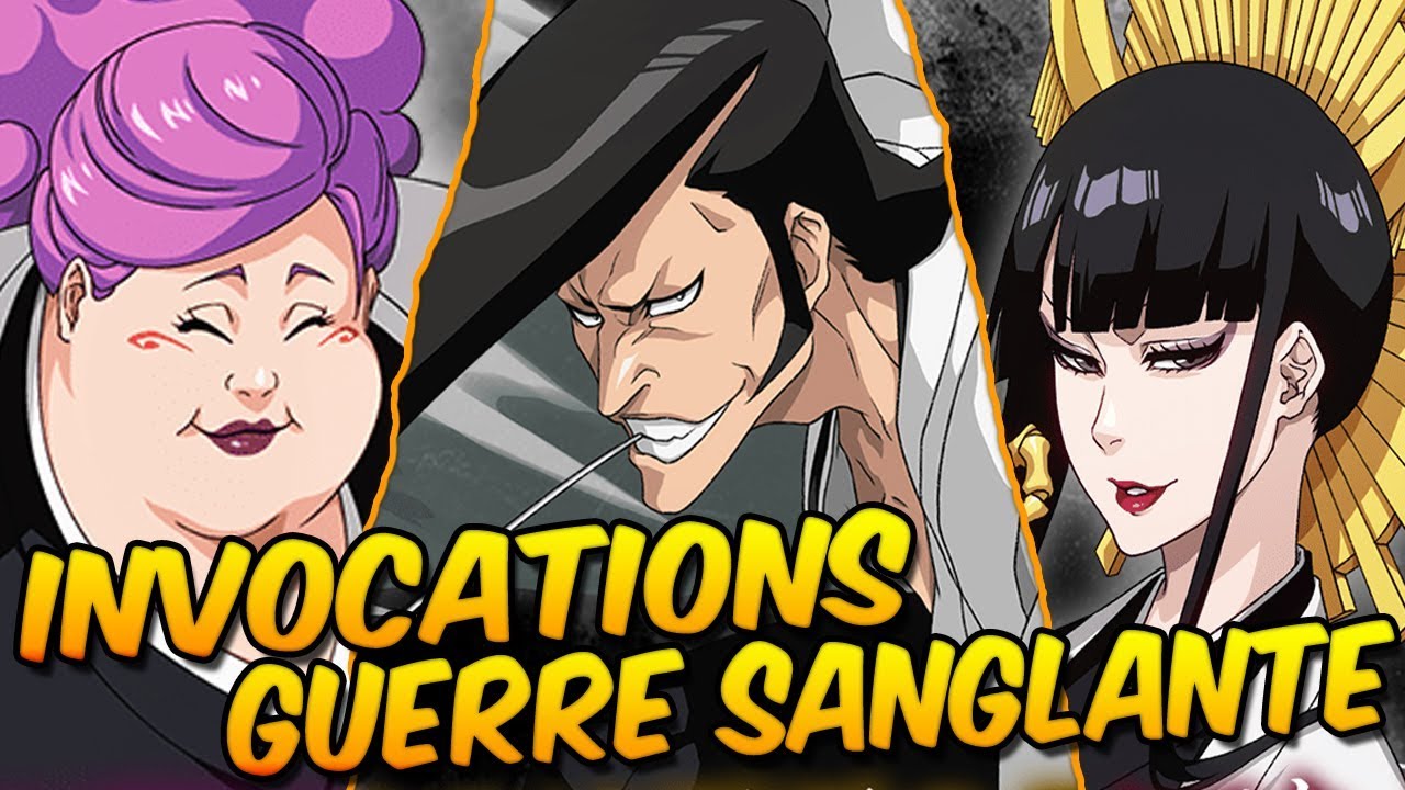 INVOCATION GUERRE SANGLANTE TYBW VAGUE 8 DIVINESSENCES l BLEACH BRAVE ...