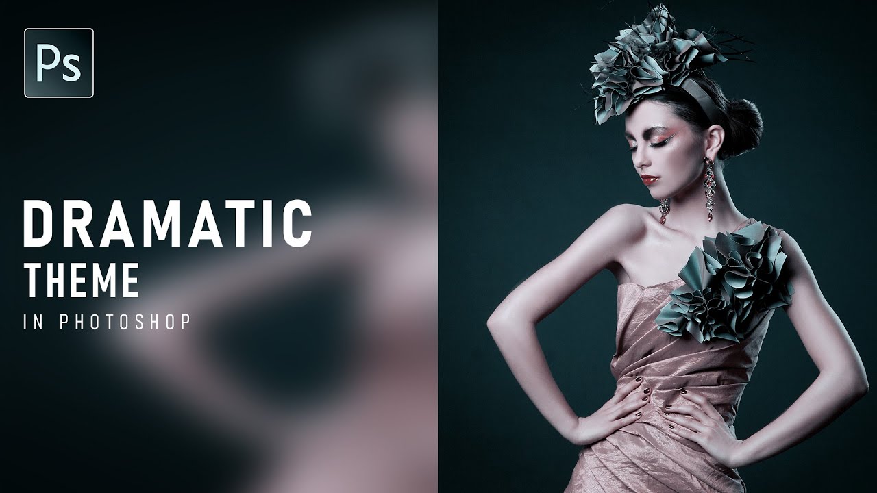 Create a dramatic color theme with Photoshop - YouTube