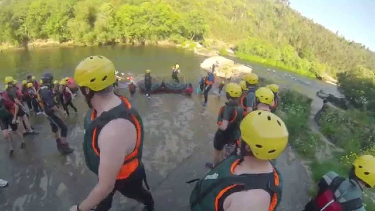 Rafting en el Ulla - YouTube