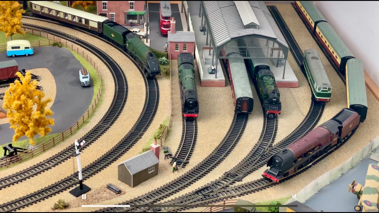 Model Railway 00, British Rail in the sixties - YouTube