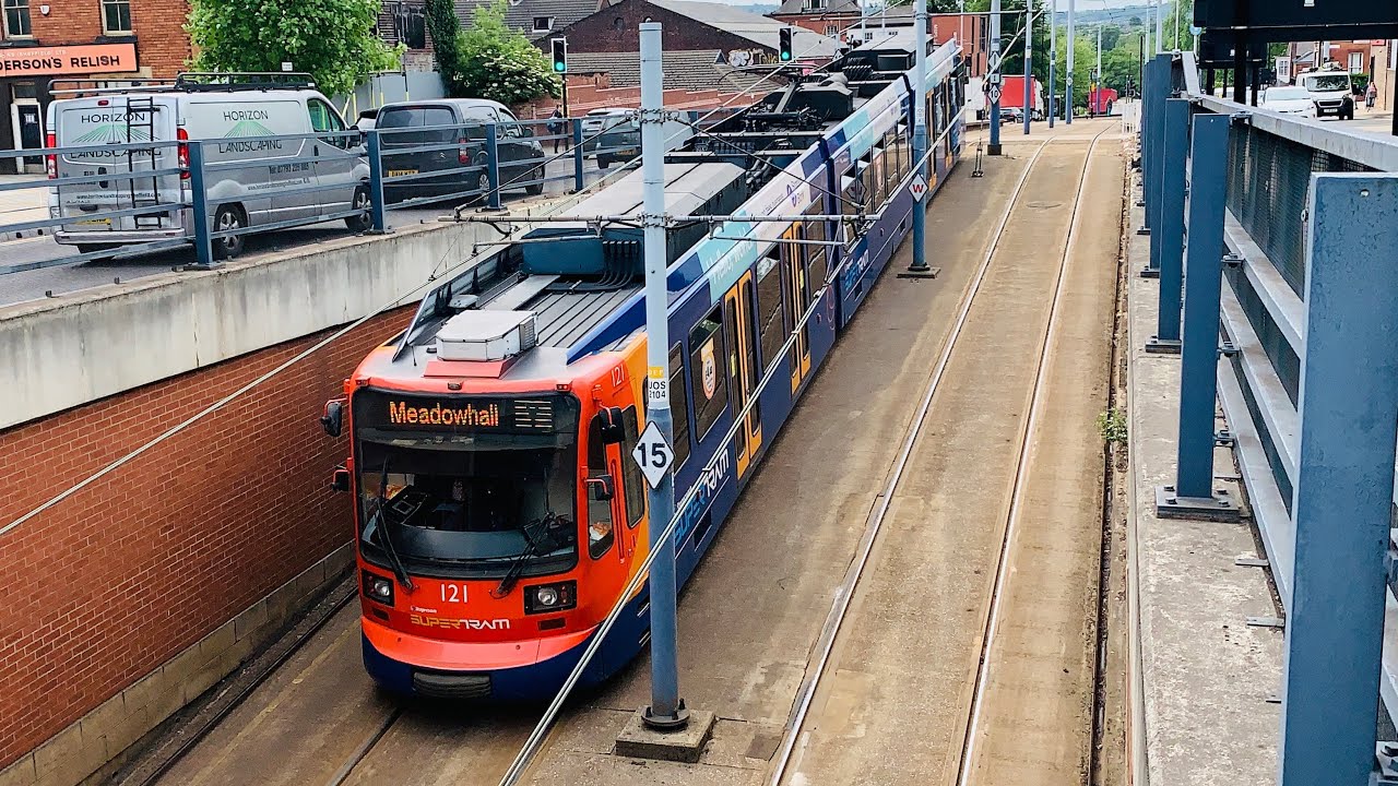 Stagecoach Sheffield SuperTram 121 From Middlewood To Meadowhall - YouTube
