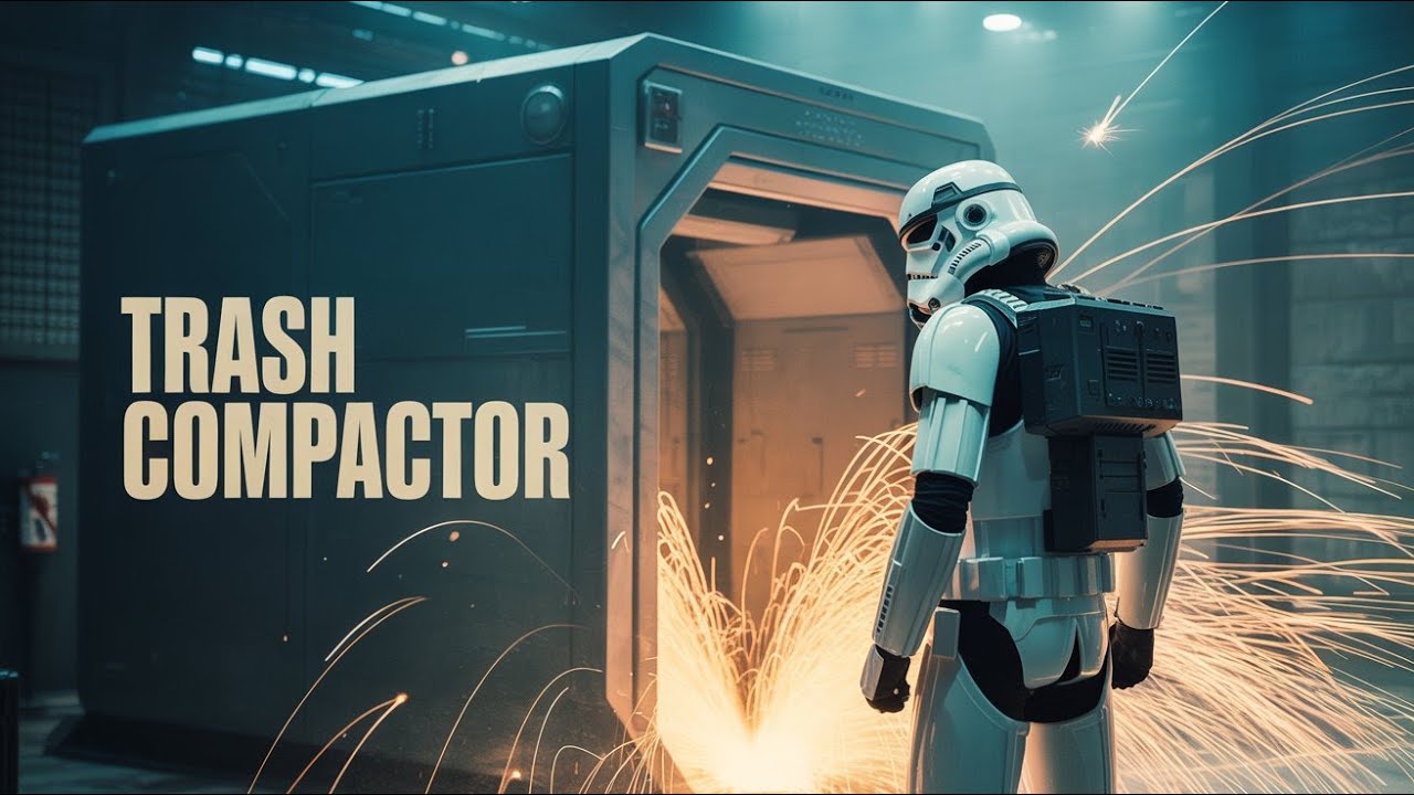 #2 Stormtrooper VLOG: Trash Compactor Rescue—Greg Brought Spoons - YouTube