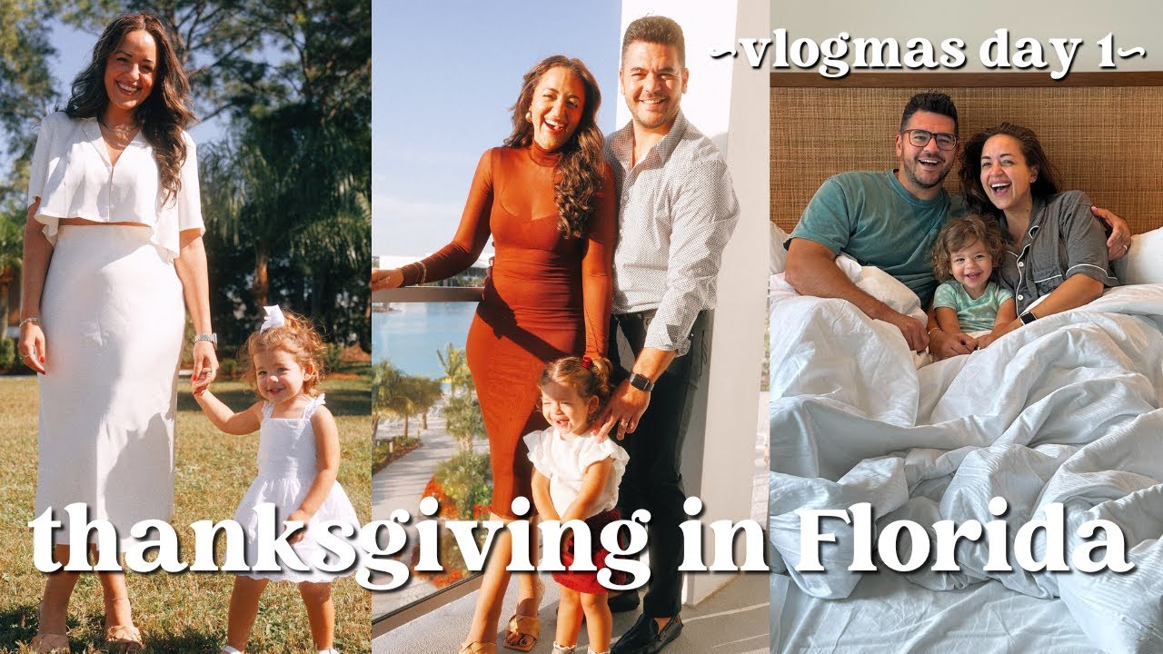 VLOGMAS IS HERE! Thanksgiving in Florida: Staying at the Evermore ...