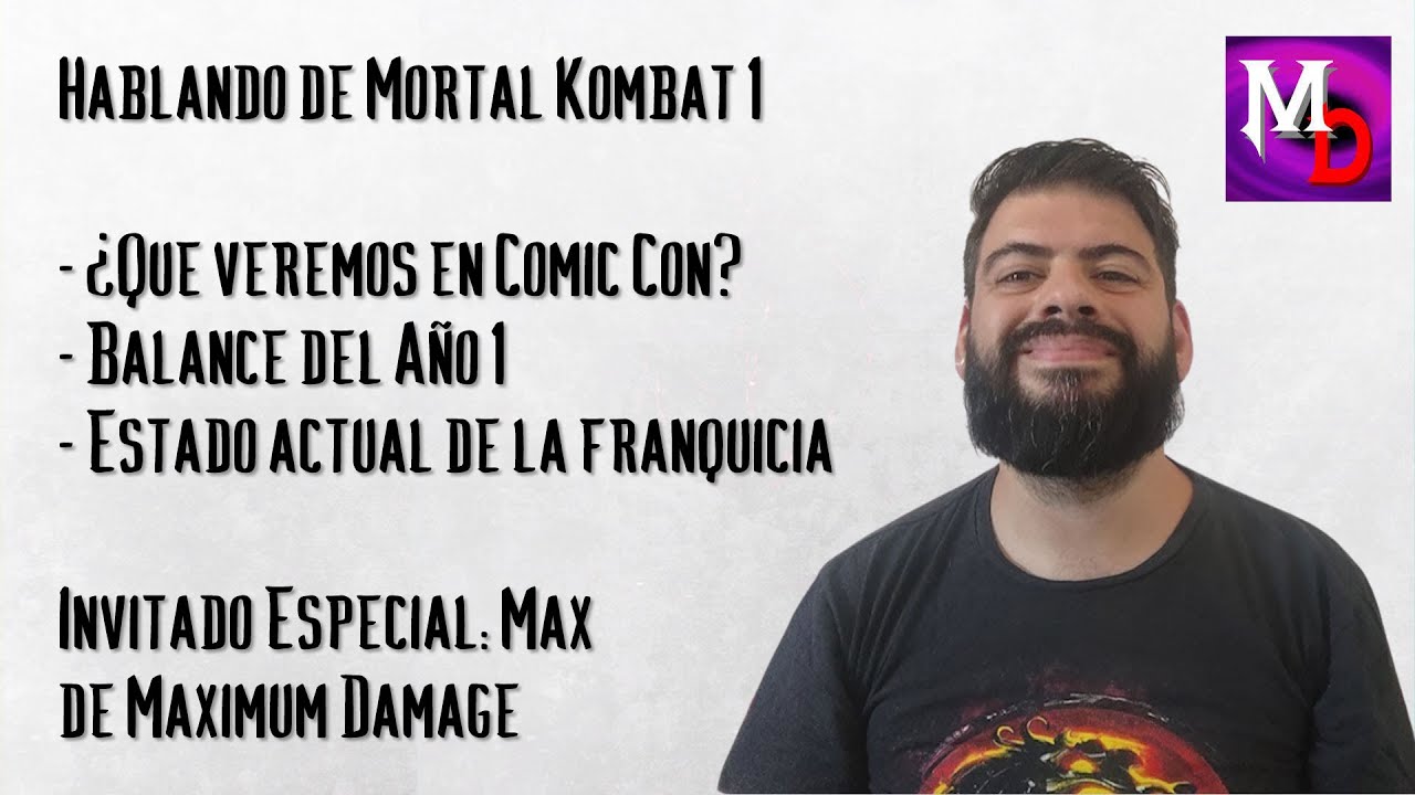 Hablando de MK 1 con Max de Maximum Damage - YouTube