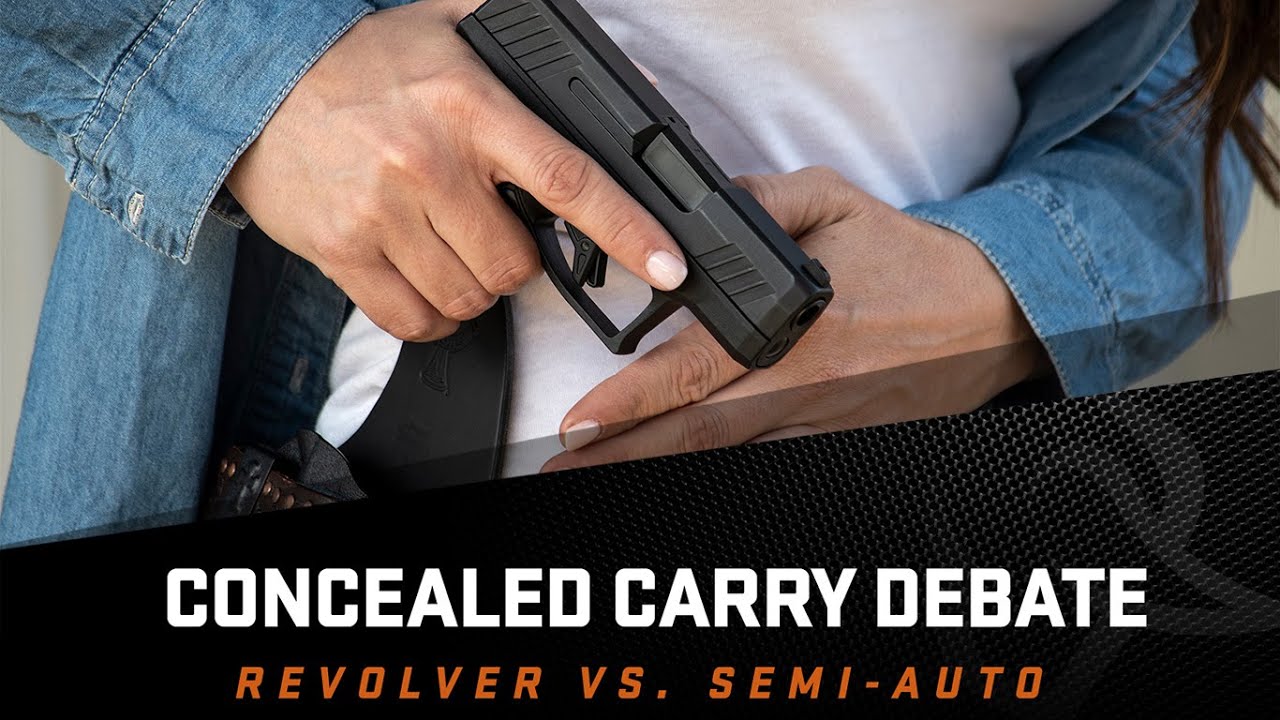 Concealed Carry Debate: Revolver vs. Semi-Auto - YouTube