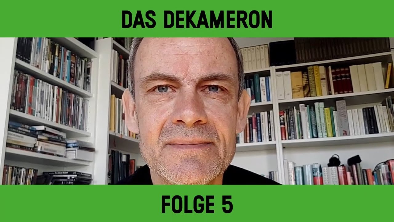 Matthias Leja liest Boccaccio - Das Dekameron Folge 5 - YouTube