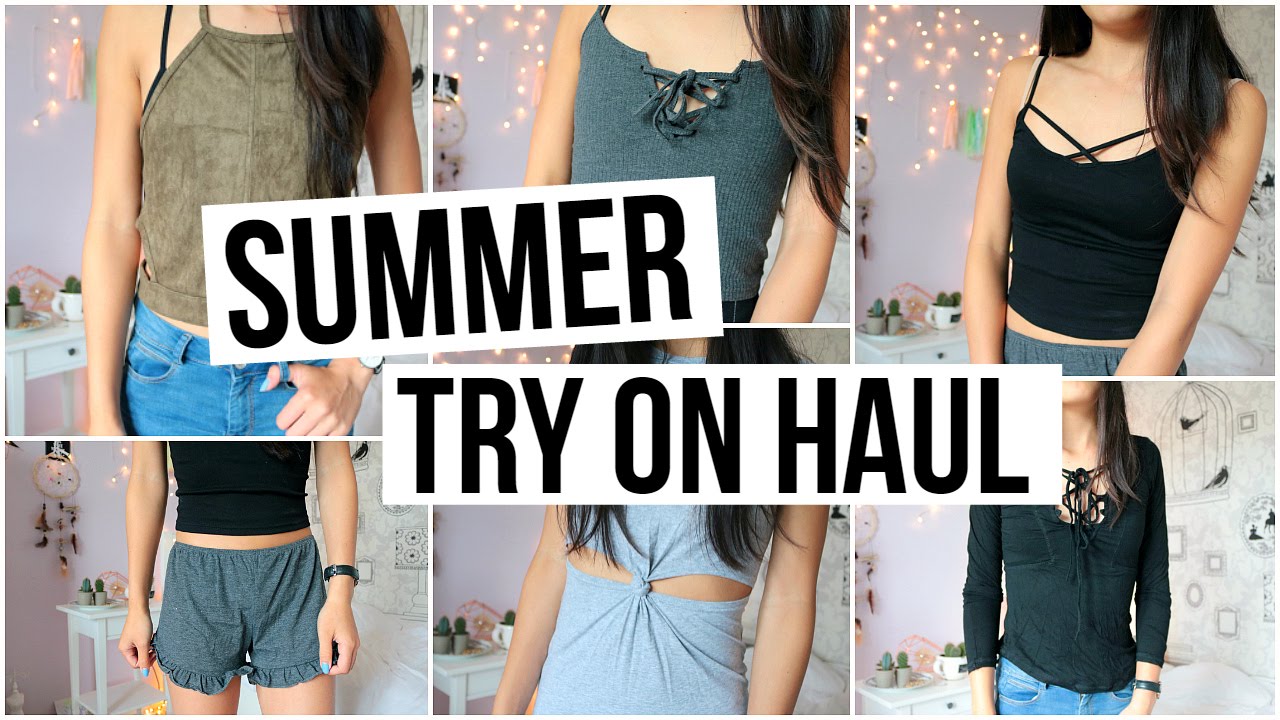Zaful Unboxing Try-On Summer Clothing Haul! - YouTube
