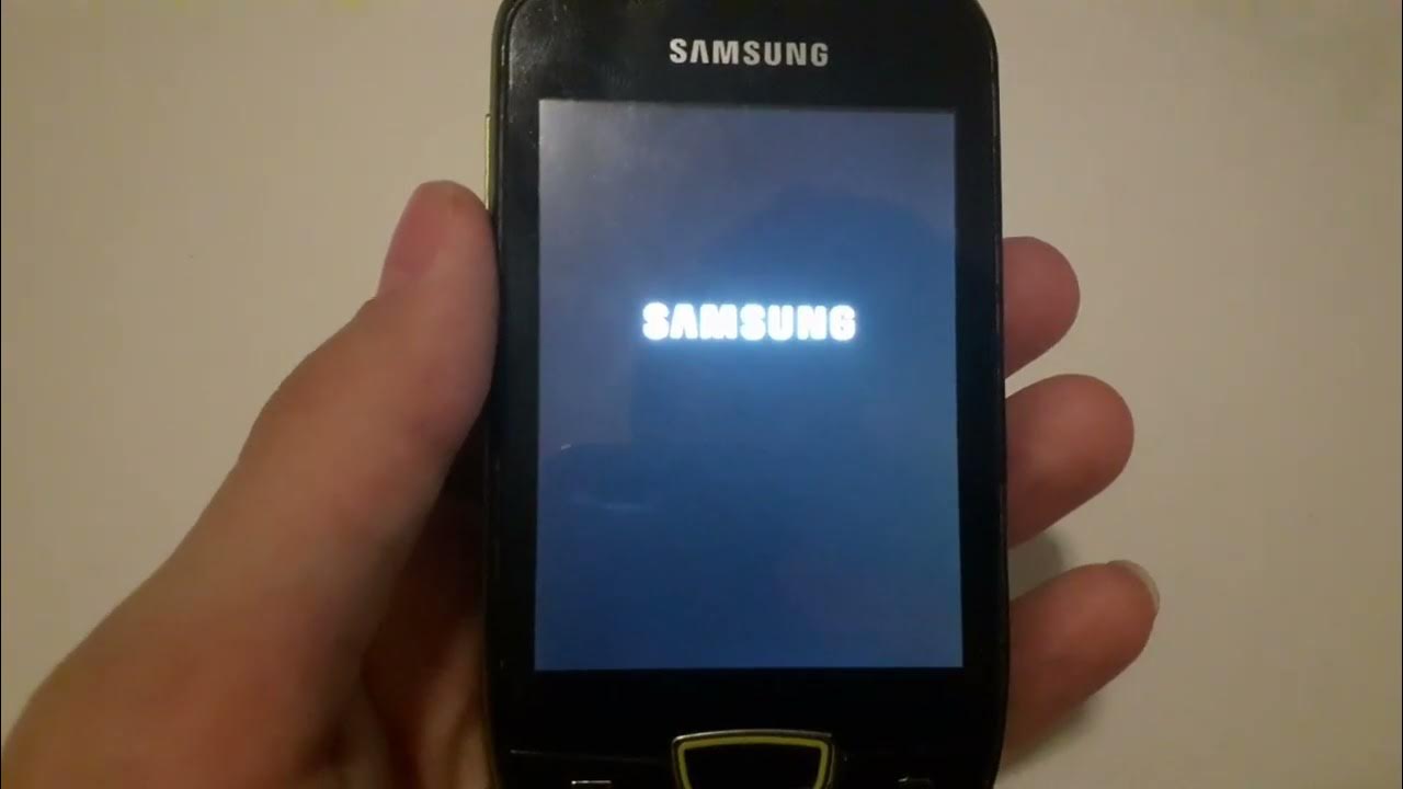 Samsung Galaxy Next GT-S5570 Startup & Shutdown - YouTube