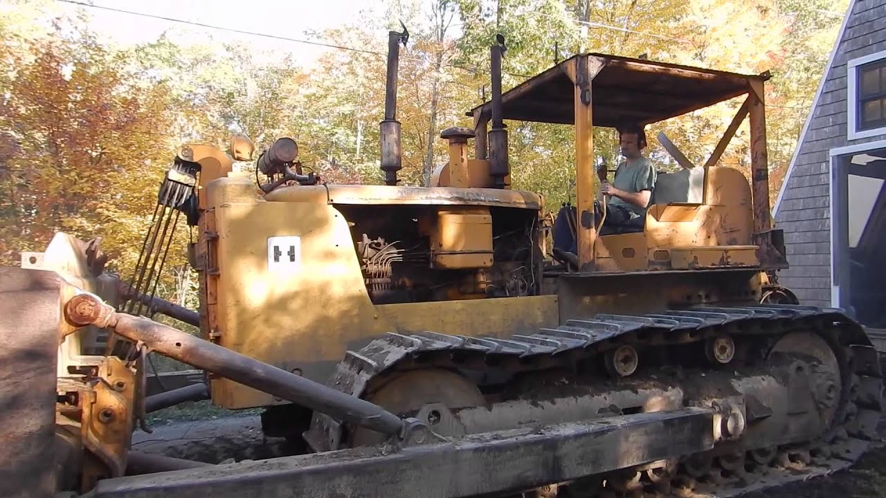 Bertha, a TD-24 Dozer - YouTube
