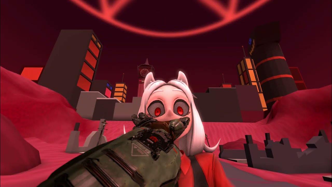 Doom Slayer Meets Cerberus Sfm Helltaker And Doom Youtube