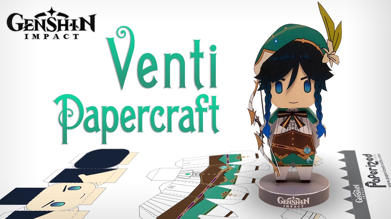 Genshin Impact: Venti Paperized - YouTube