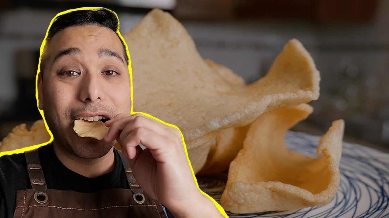 EXPLODING Shrimp Crackers - Kerupuk Udang 4K - YouTube