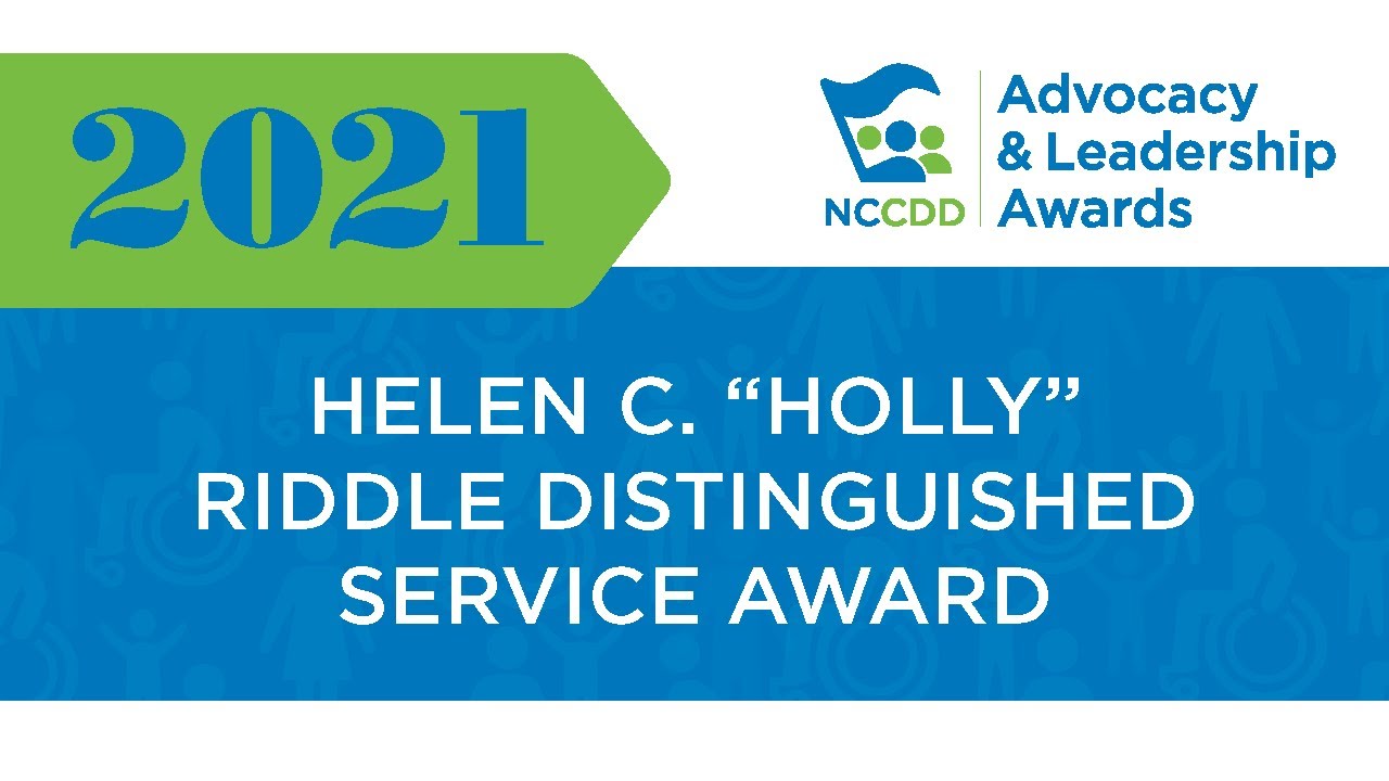 2021 Advocacy and Leadership Awards - Helen C. Holly Riddle ...