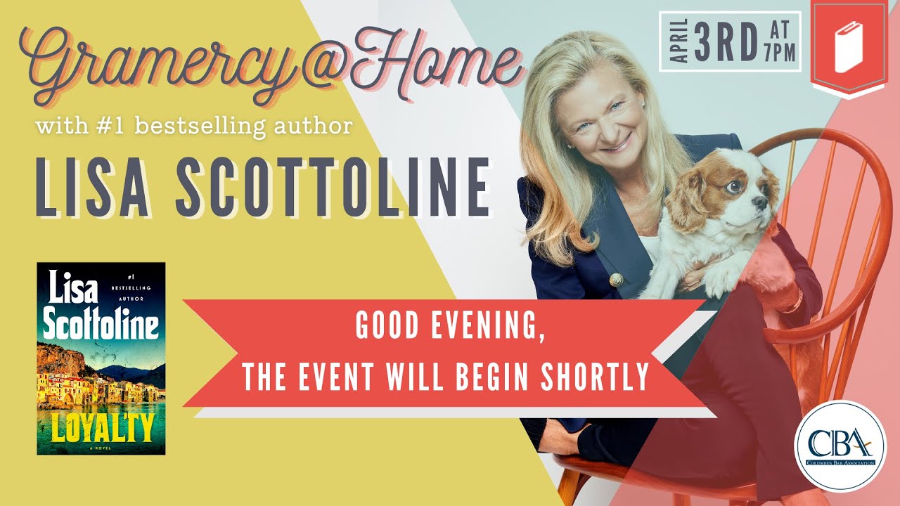 Gramercy@Home: Bestselling Author LISA Lisa Scottoline! - YouTube