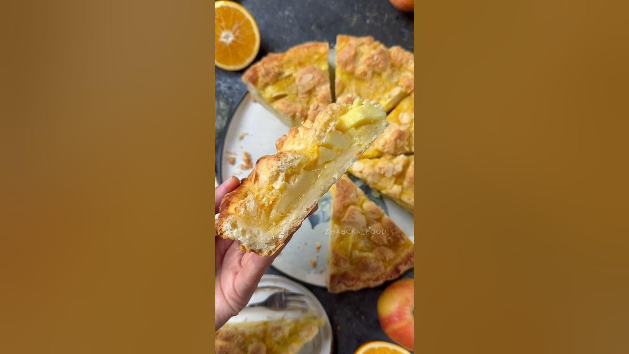 Пирог с лимонами апельсинами и яблоками выпечкакчаю