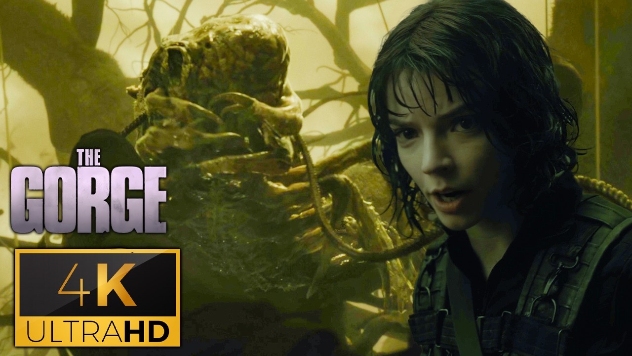 The Gorge Movie - Inside The Gorge Scene - YouTube