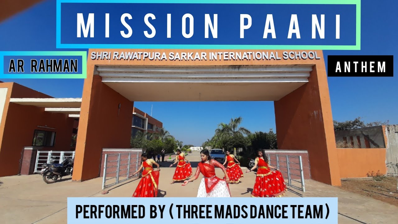 The Mission Paani Anthem | A R Rahman | Dance Cover | Team Three Mads ...