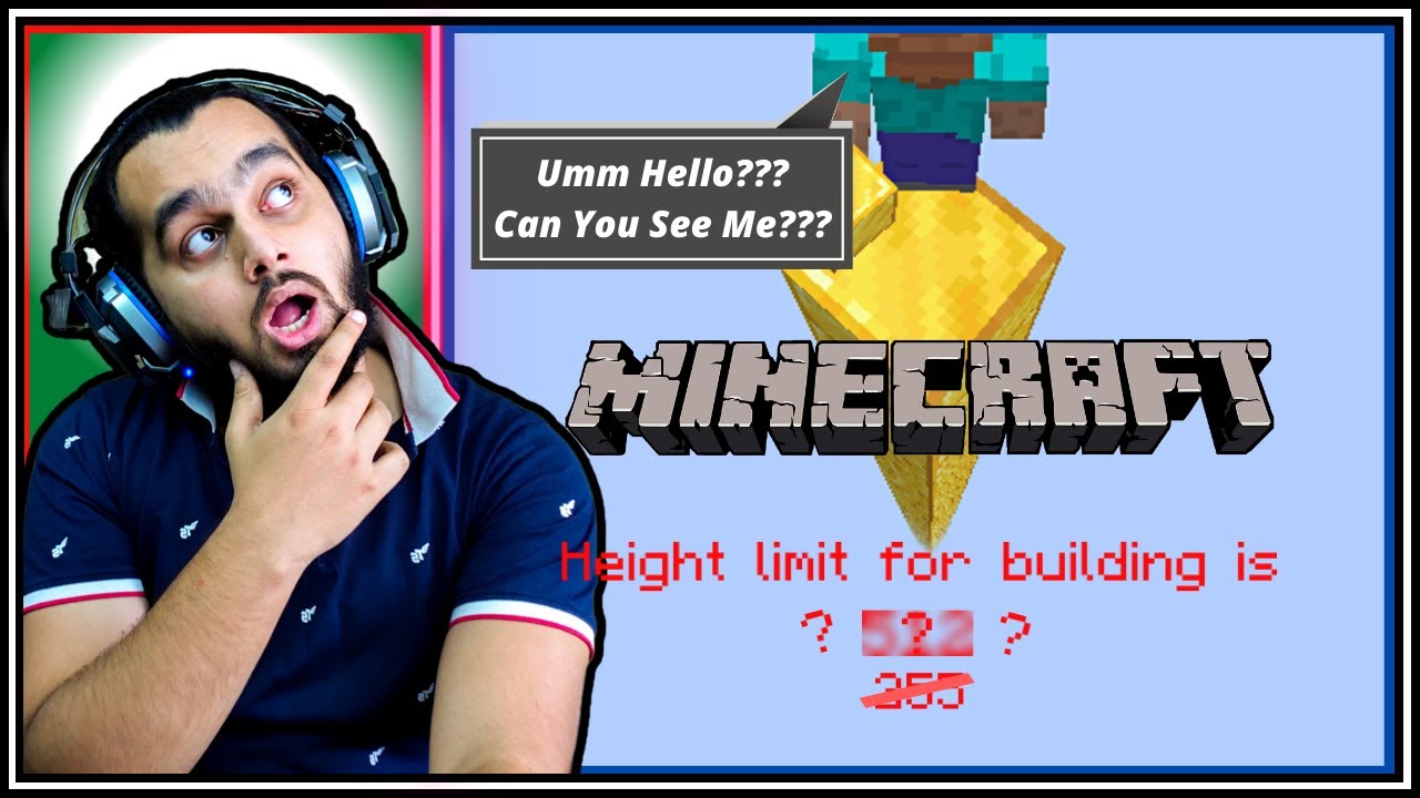 What's The Height Limit In Minecraft 1.17.1 ?? | LYer - YouTube
