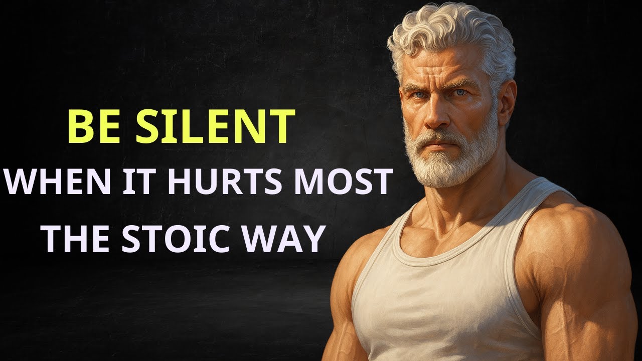 Be Silent When It Hurts Most – The Stoic Way | Stoic Temper - YouTube