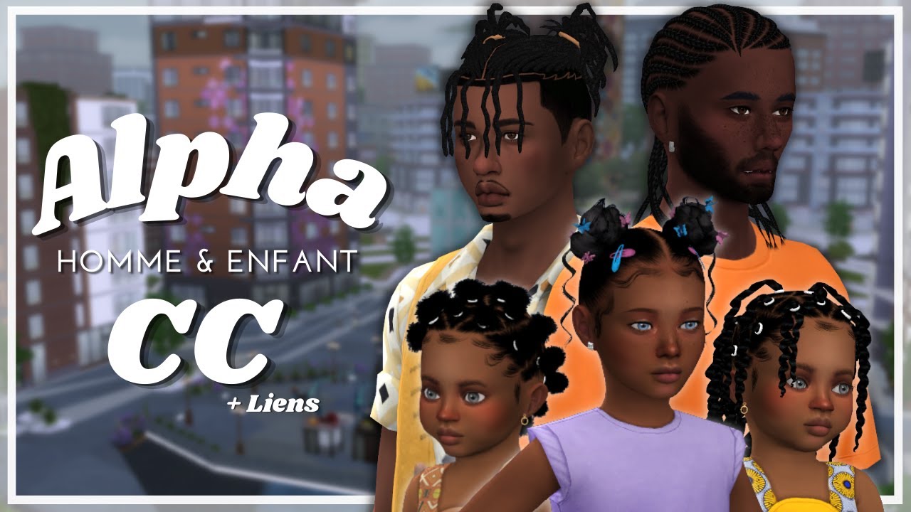 Alpha CC Finds Partie 2 - Urban CC Shopping - Sims 4 - YouTube