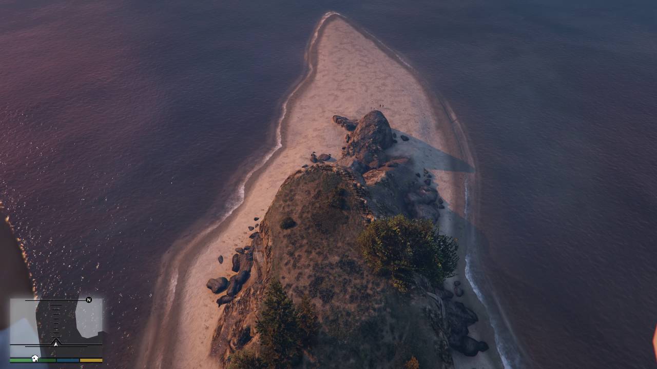 Grand Theft Auto V (PC) Parachuting to Paleto Bay beach (4K) - YouTube
