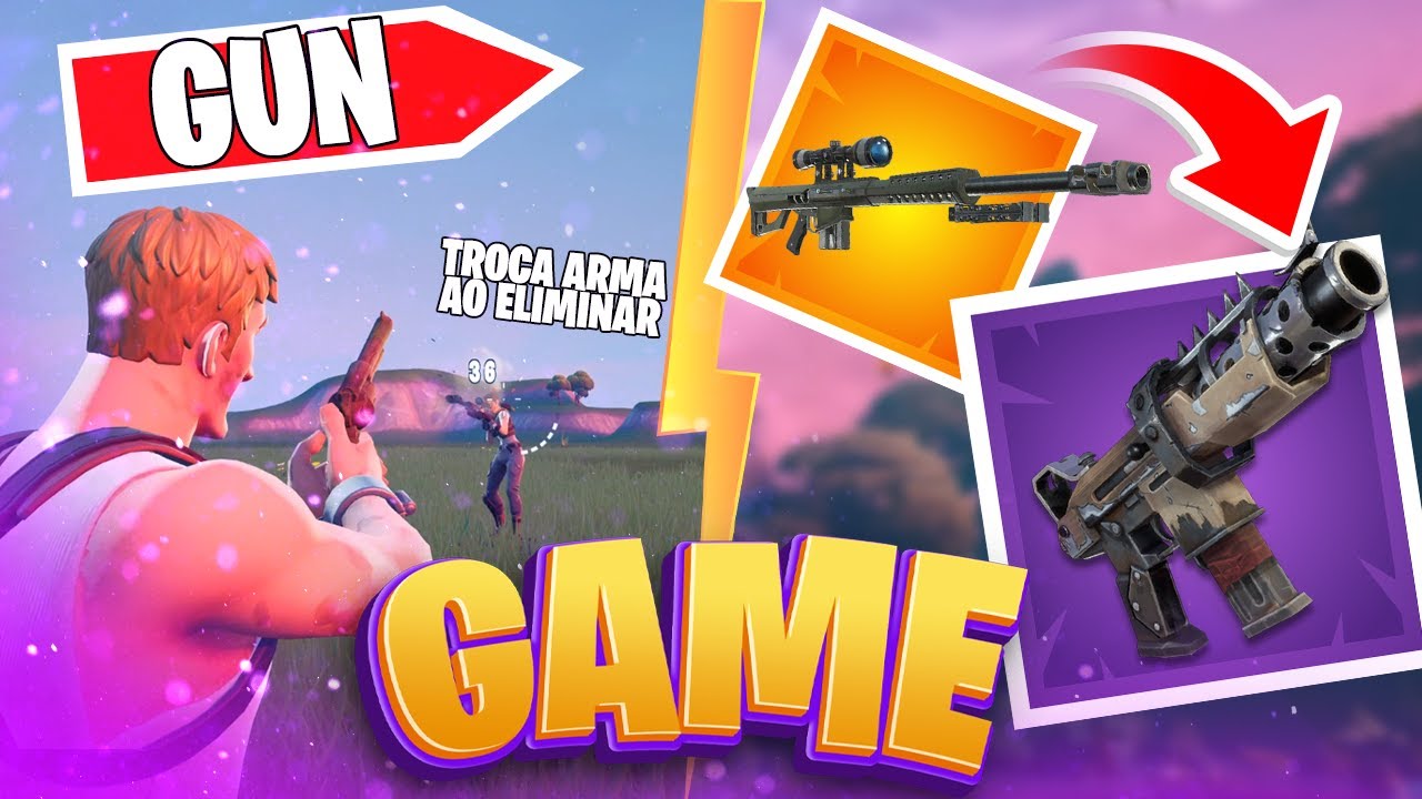 [ATUALIZADO] 😱 Como Fazer o Modo Arsenal / Gun Game no Fortnite ...