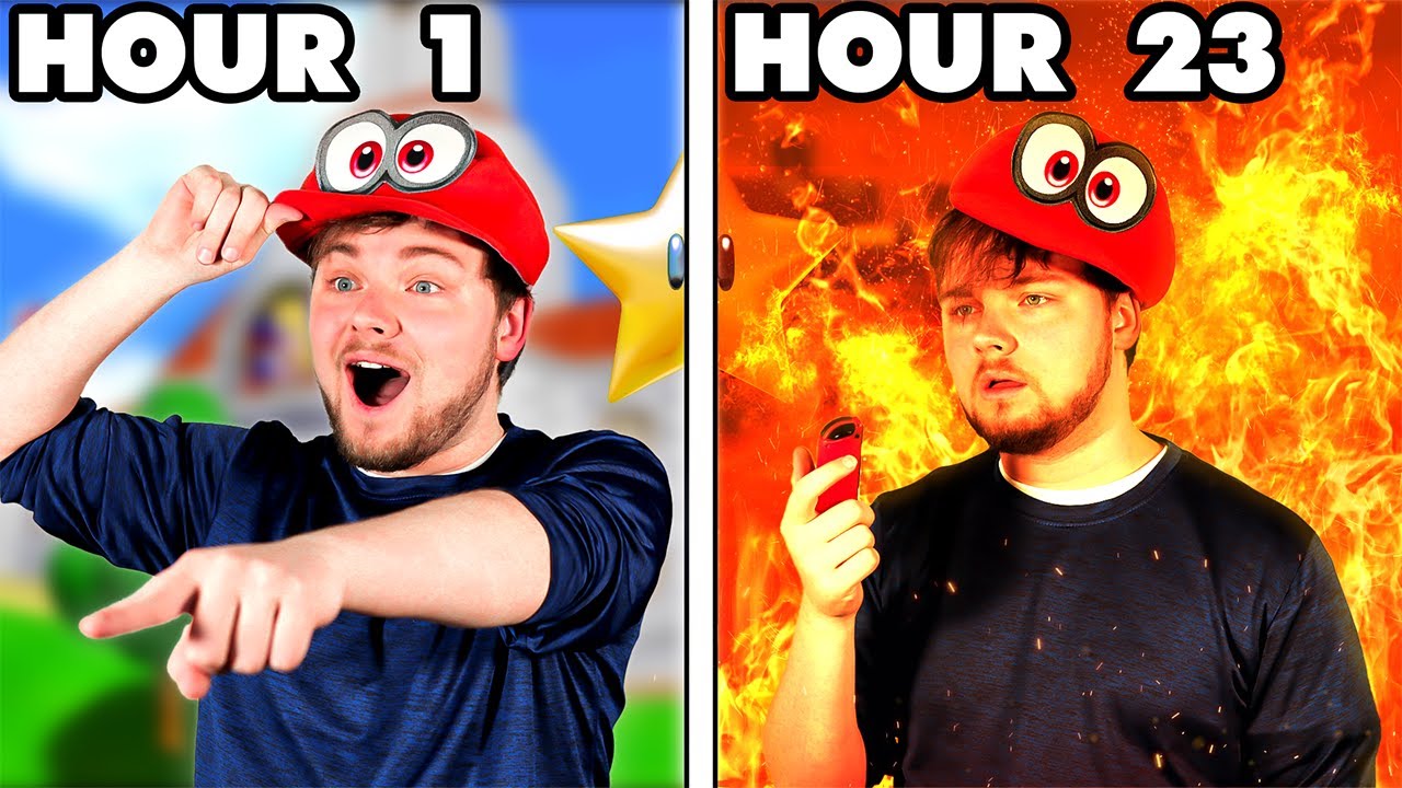 Can You Beat Every 3D Mario Game in 24 Hours? - YouTube